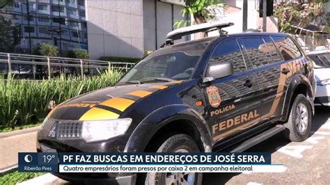 Vídeo Polícia Federal faz buscas em endereços ligados a José Serra