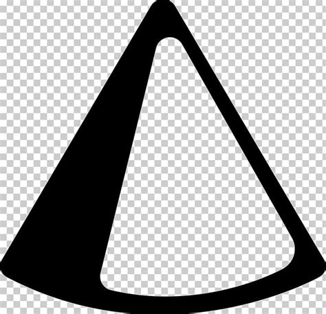 Triangle Geometry Cone Geometric Shape Png Clipart Angle Art Black