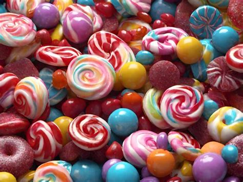Fondo De Dulces Y Fondo De Pantalla Muy Genial Foto Premium