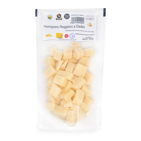 Formatge Dadini Parmigiano Reggiano Dop 200g Casa Borbonia Fruita I