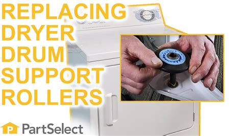 Dryer Troubleshooting How To Replace Dryer Drum Support Rollers