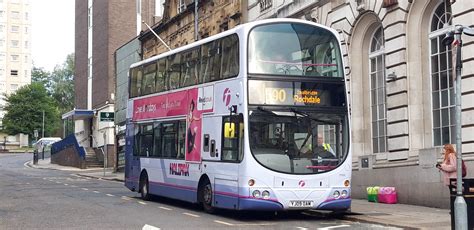 First Halifax Volvo B9TL Wright Gemini YJ09 OAM 37695 Flickr