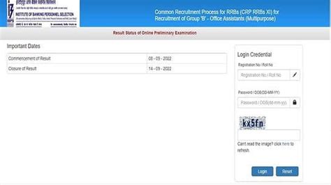 IBPS RRB Prelims Result 2022 For Clerk DECLARED Direct Link To Check