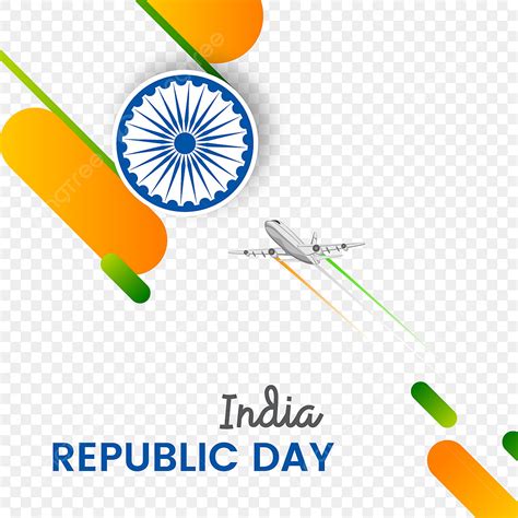 India Republic Day Vector Art PNG 26 January Happy Republic Day Of