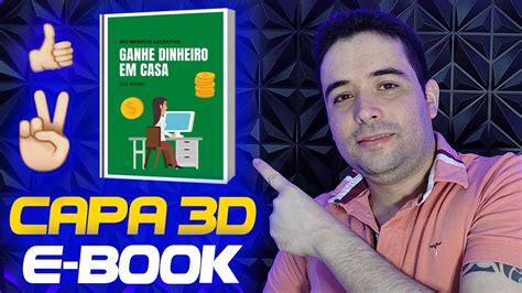 Como Criar Capa 3D para Ebook PLR Super Fácil e Simples de Fazer YouTube