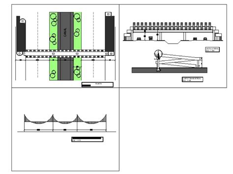 Puente Peatonal En Autocad Descargar Cad Gratis Kb Bibliocad