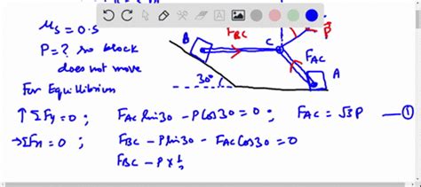 Solved Two Blocks A And B Each Having A Mass Of Kg Are Connected