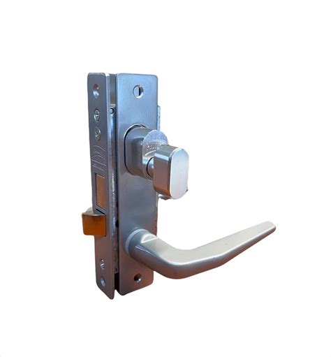 Cerradura Chapa Phillips Puerta Aluminio 549 Mc Natural Gris Envío gratis