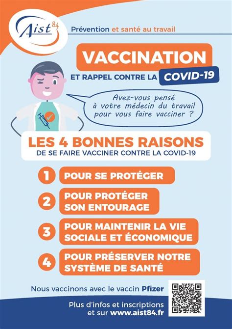 Vaccination Et Rappel Contre La Covid L Aist Poursuit Son