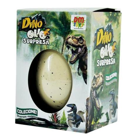 Brinquedo Dinossauro Dino Ovo Surpresa Choca Cresce Na Agua DMToys