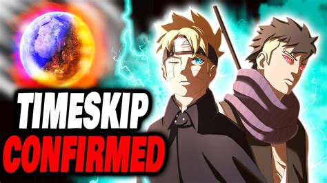 Breaking News Boruto Timeskip Is Upon Us New Boruto Kawaki Designs
