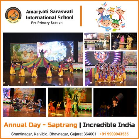 Annual Day Saptrang Incredible India December Asis Pre Primary