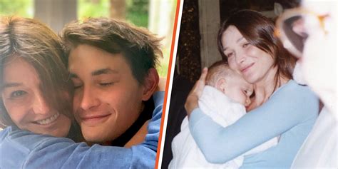 Carla Bruni Pas Une Maman Cool S Est Occup E De Ses Deux Enfants