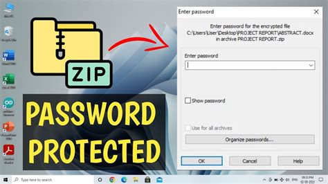 How To Create Password Protected Zip Folder Convert Files To Secured