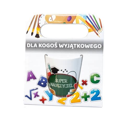 Podziękowanie dla Nauczyciela na Koniec Roku Kubek Prezent na Dzień