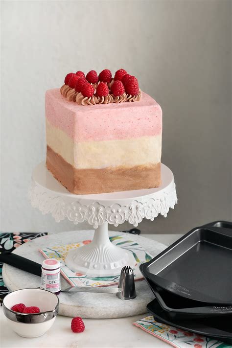 Layer Cake De Chocolate Vainilla Y Frambuesa Recetas Unicas Para