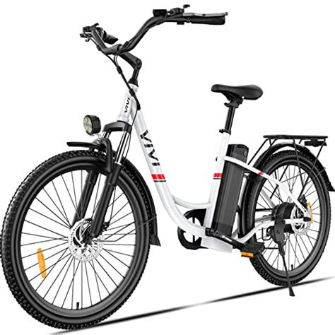 Vivi 26 Electric Cruiser Bike For Adults 500W Ebike With 20MPH Speed