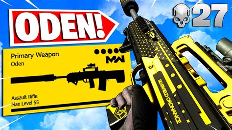 The 1 ODEN CLASS Is OVERPOWERED In WARZONE SEASON 6 FAST TTK