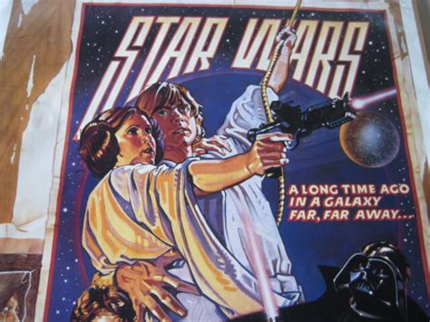STAR WARS A LONG TIME AGO IN A GALAXY FAR FAR AWAY 1995 MOVIE POSTER