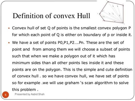 convex hull
