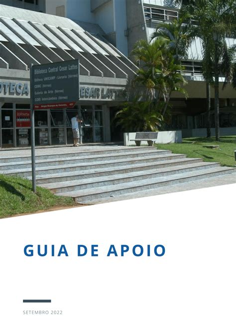 PDF Guia de apoio Biblioteca César Lattes da UNICAMP