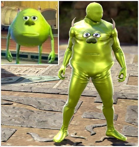 Soul Calibur VI Mike Wazowski Sulley Face Swap Meme Monsters Inc