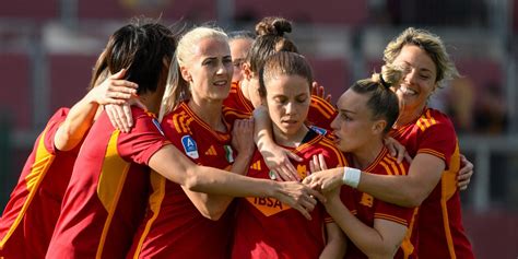 Roma Sassuolo Femminile Show Con Giugliano E Giacinti Rivivi La Diretta