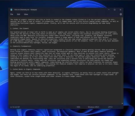 Redesigned Notepad For Windows Now Available To Test