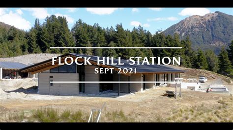 Flock Hill Station Homestead Fly Around Sept 2021 YouTube