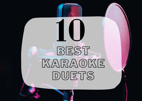 Best Karaoke Duets Male Female Of All Time Hubpages