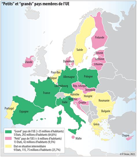 Décrypter 57 imagen carte des pays membres de l union européenne fr