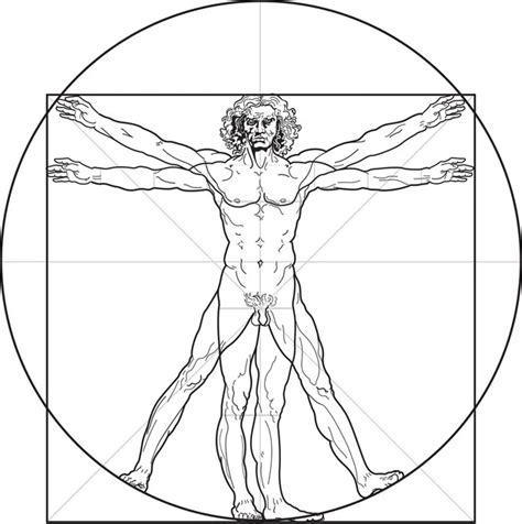 El Hombre de Vitruvio de Leonardo da Vinci análisis y significado del