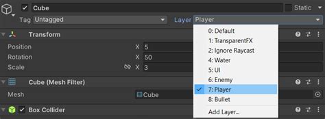 c how can i disable a specific collision in unity 3d stack overflow