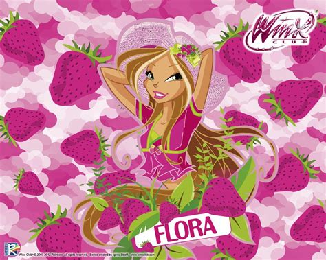 Winx Club Flora Wallpapers Wallpaper Cave