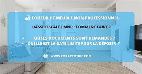 Liasse Fiscale LMNP Comment Faire Exxactitude