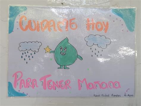 Afiches Cuidado Del Agua Y Medio Ambiente