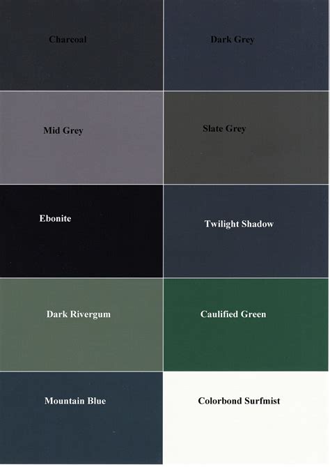 Dulux Roof Paint Colours Chart Architectural Design Ideas Porn Sex