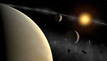 Kepler Discovers First Planetary System Orbiting Two Suns
