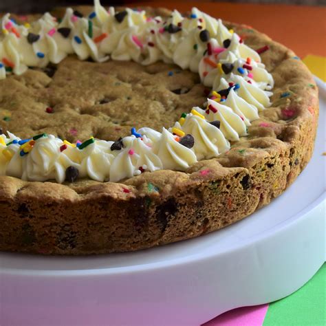 Homemade Cookie Cake Recipe Allrecipes
