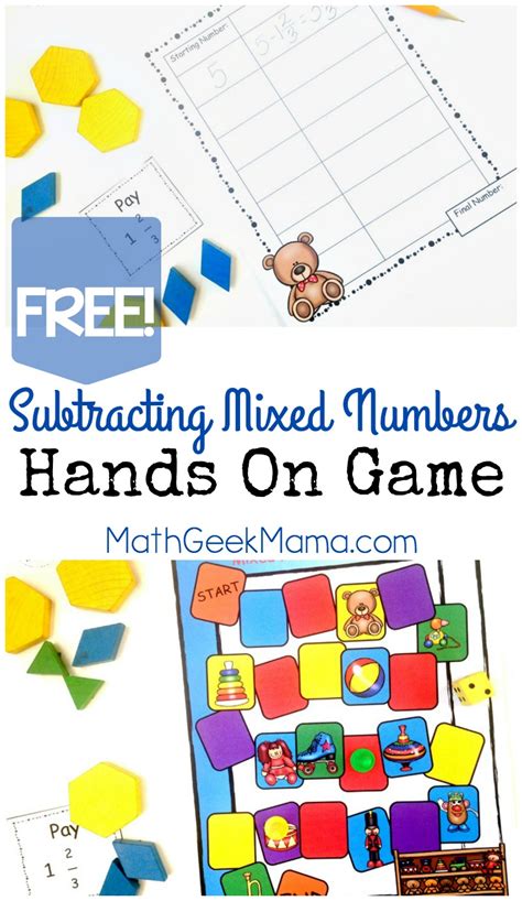 Subtracting Mixed Numbers With Regrouping Worksheet Worksheets For