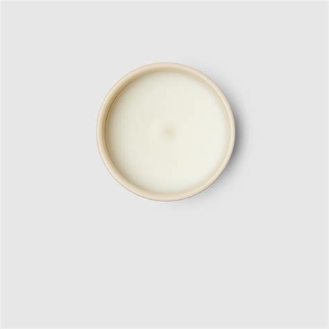 Oud Eclipse Gucci Mini Basket Candle In Ivory Metal GUCCI UK