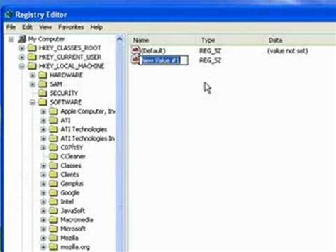 How To Create String Value In Your Windows Registry YouTube