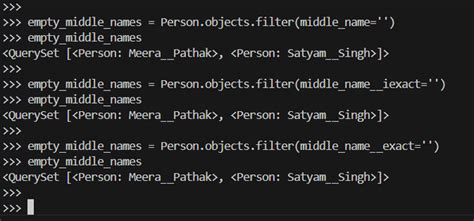 How To Filter Empty Or Null Fields In Django Queryset Geeksforgeeks