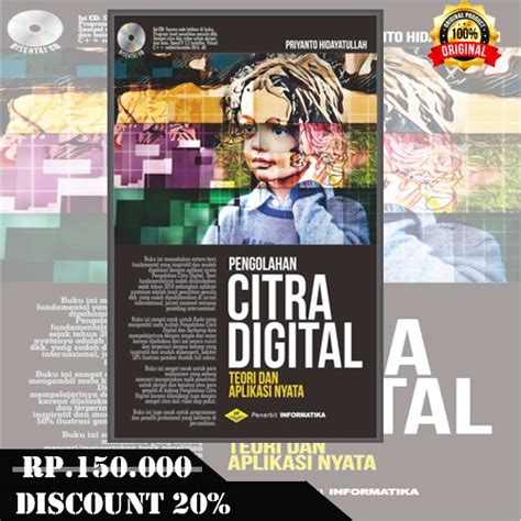 Jual TERMURAH BUKU PENGOLAHAN CITRA DIGITAL TEORI APLIKASI NYATA CD