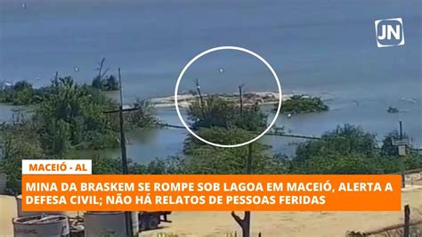 Mina da Braskem se rompe em Maceió AL YouTube