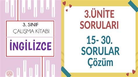 S N F Ngilizce Al Ma Kitab Nite Sorular Meb En