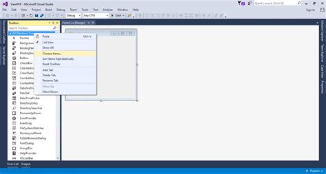 how to view pdf file inside the form using c sourcecodester