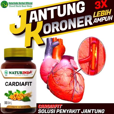 Jual CARDIAFIT OBAT JANTUNG PALING AMPUH SERING BERDEBAR SESAK NAFAS