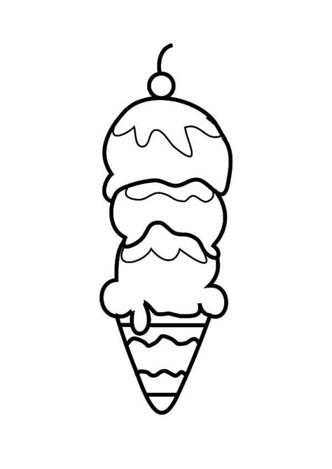 Desenhos De Sorvete Delicioso 8 Para Colorir E Imprimir ColorirOnline