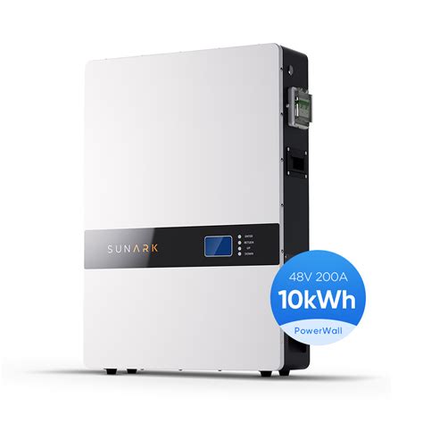 Sunark 20kwh Lithium Powerwall 10kwh LiFePO4 Solar Battery Home 7 Kwh